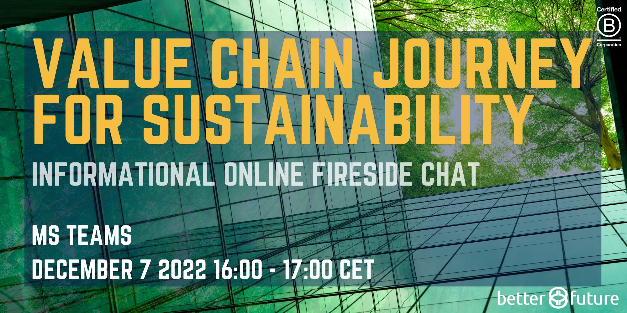 Value Chain Journey Webinar Value Chain Journey Webinar